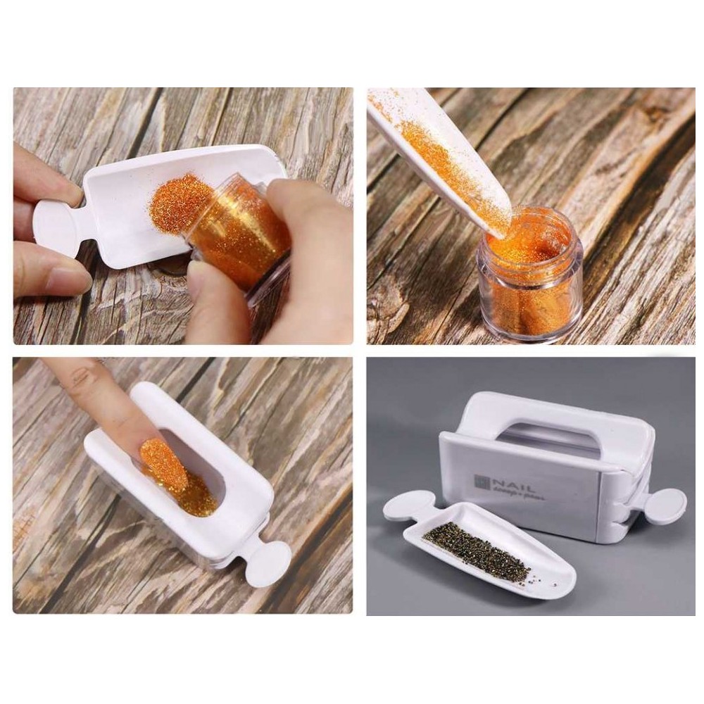 Dip powder recycling system